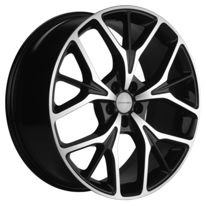 Диск колесный Khomen Wheels KHW2012 (Tugella New) 8,0x20 5x108 Dia63.4 ET46 цвет Black-FP