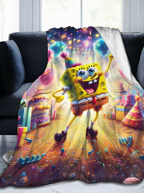 Плед Губка Боб Пледы Губка Боб Квадратные Штаны SpongeBob от SpongeBob SquarePants
