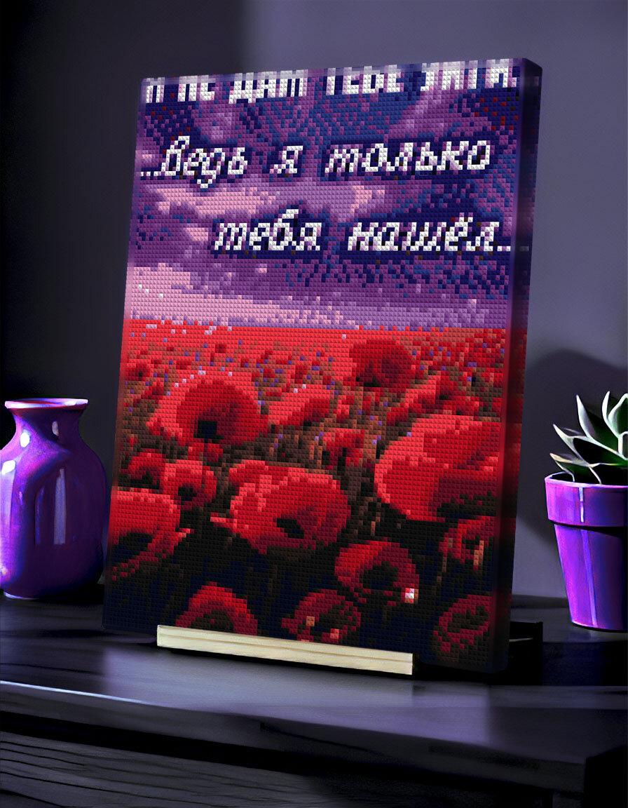 Алмазная мозаика Маки — фото 1