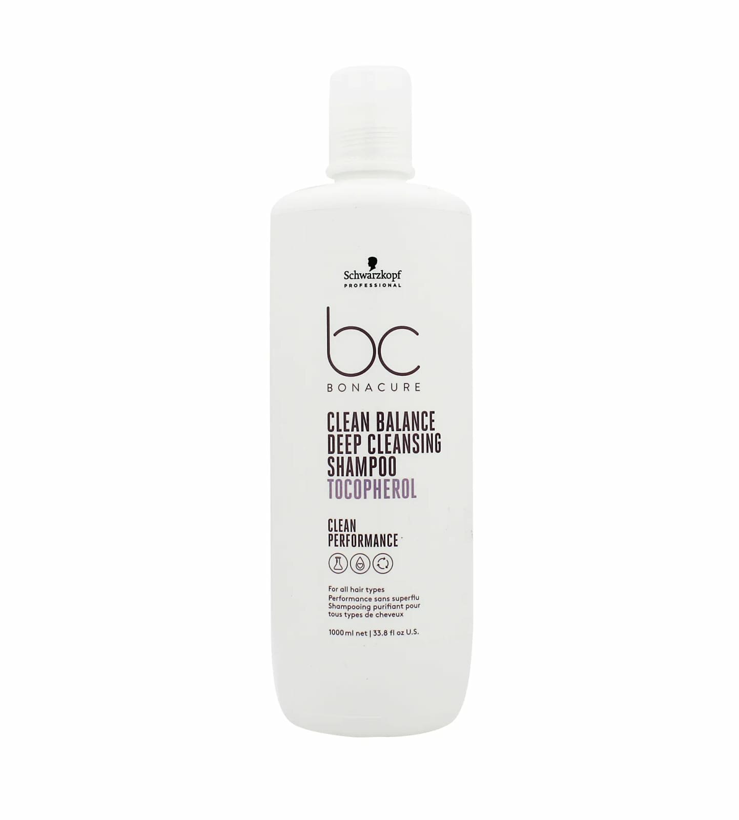 Шампунь для волос Schwarzkopf Professional BC Clean Balance Deep Cleansing Shampoo 1000 мл