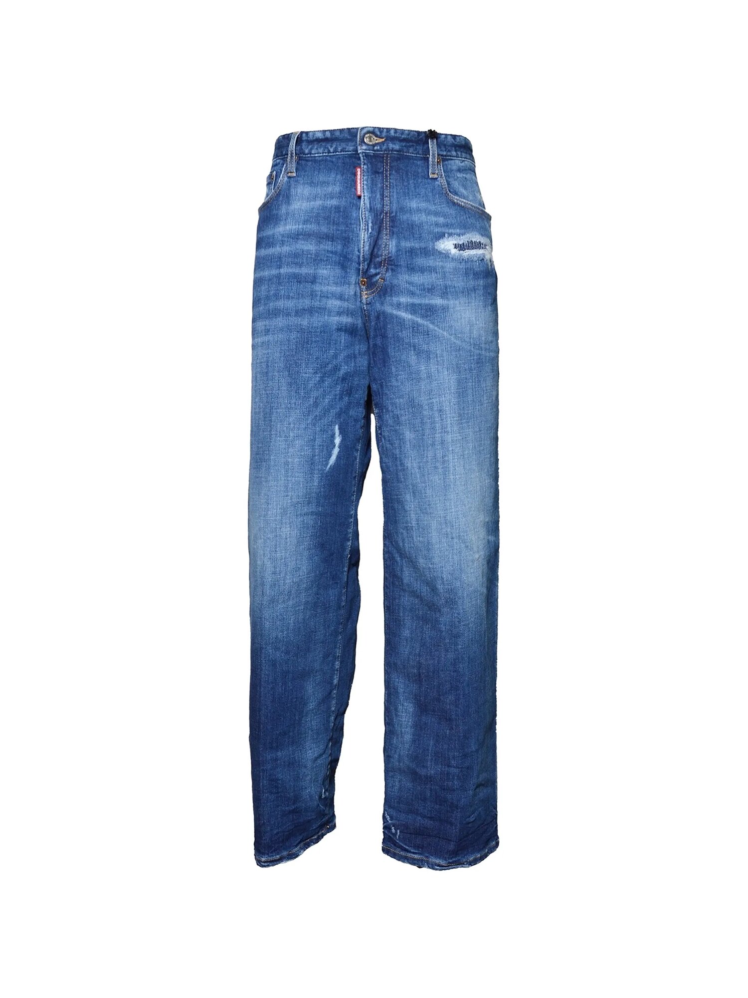 Джинсы Distressed whiskered jeans 
