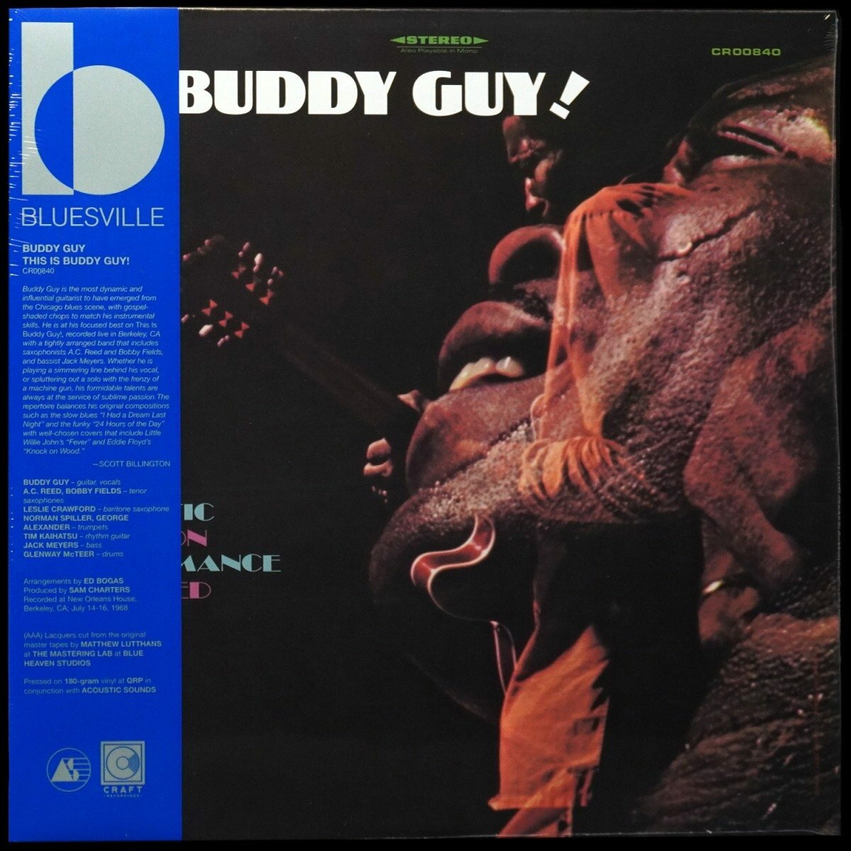 Виниловая пластинка Craft Buddy Guy – This Is Buddy Guy! (+ obi)