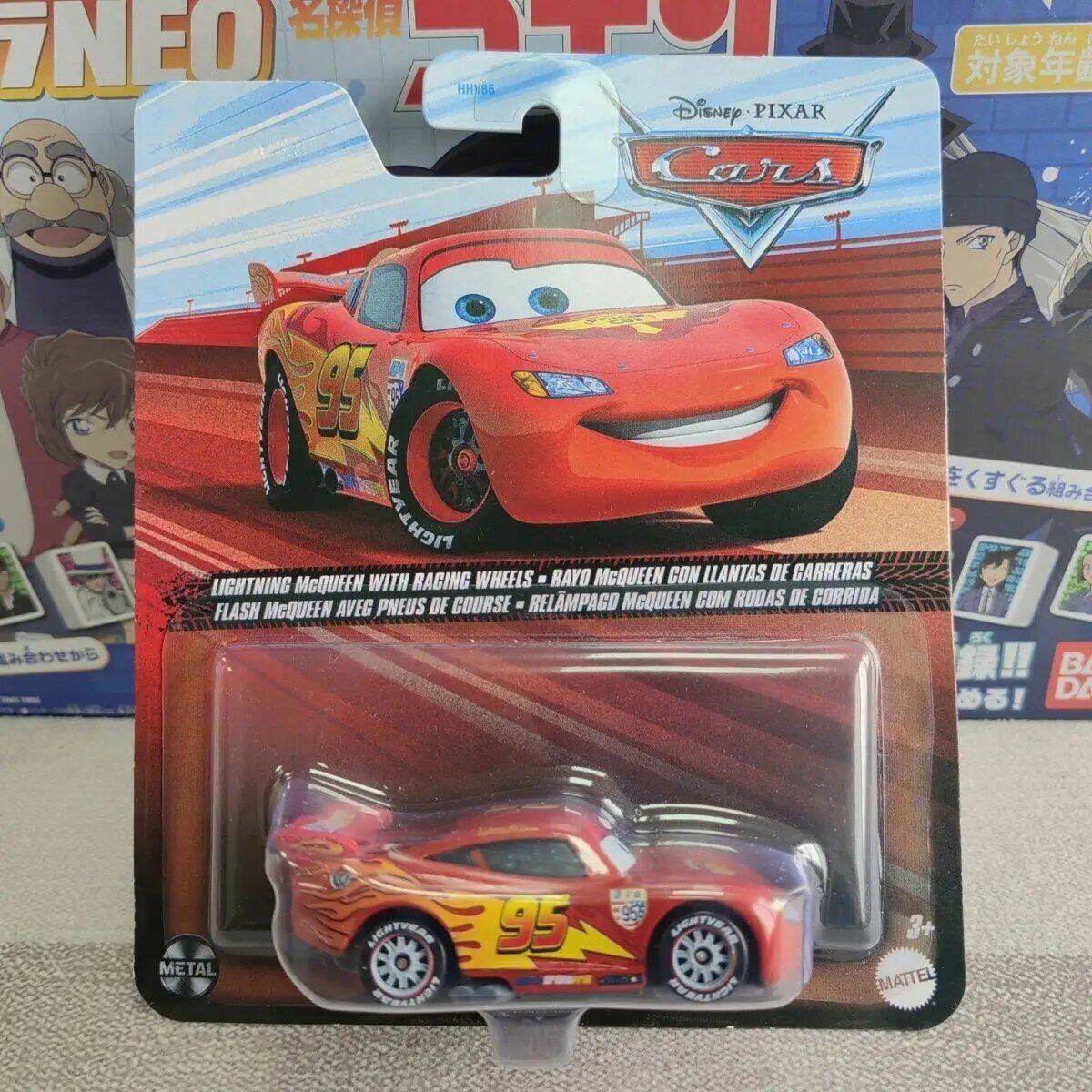 Машинка Mattel Lightning McQueen металлическая A