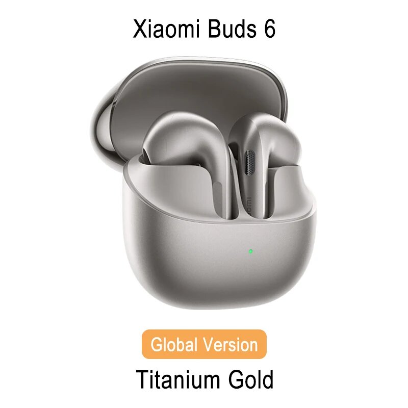 Xiaomi Buds 6 TWS беспроводные наушники Черный, Titanium ship today