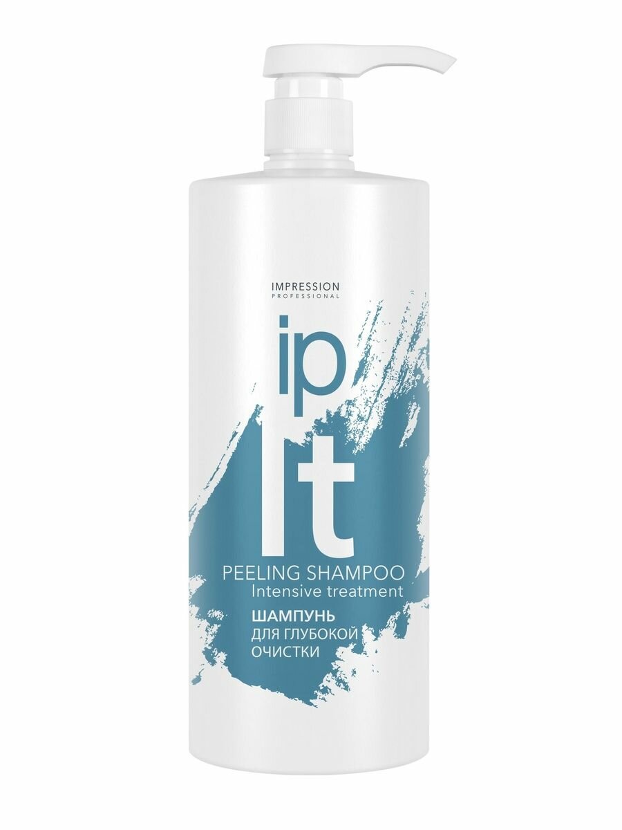 Impression Professional Шампунь для глубокой очистки "Peeling Shampoo" дозатор/1000 мл