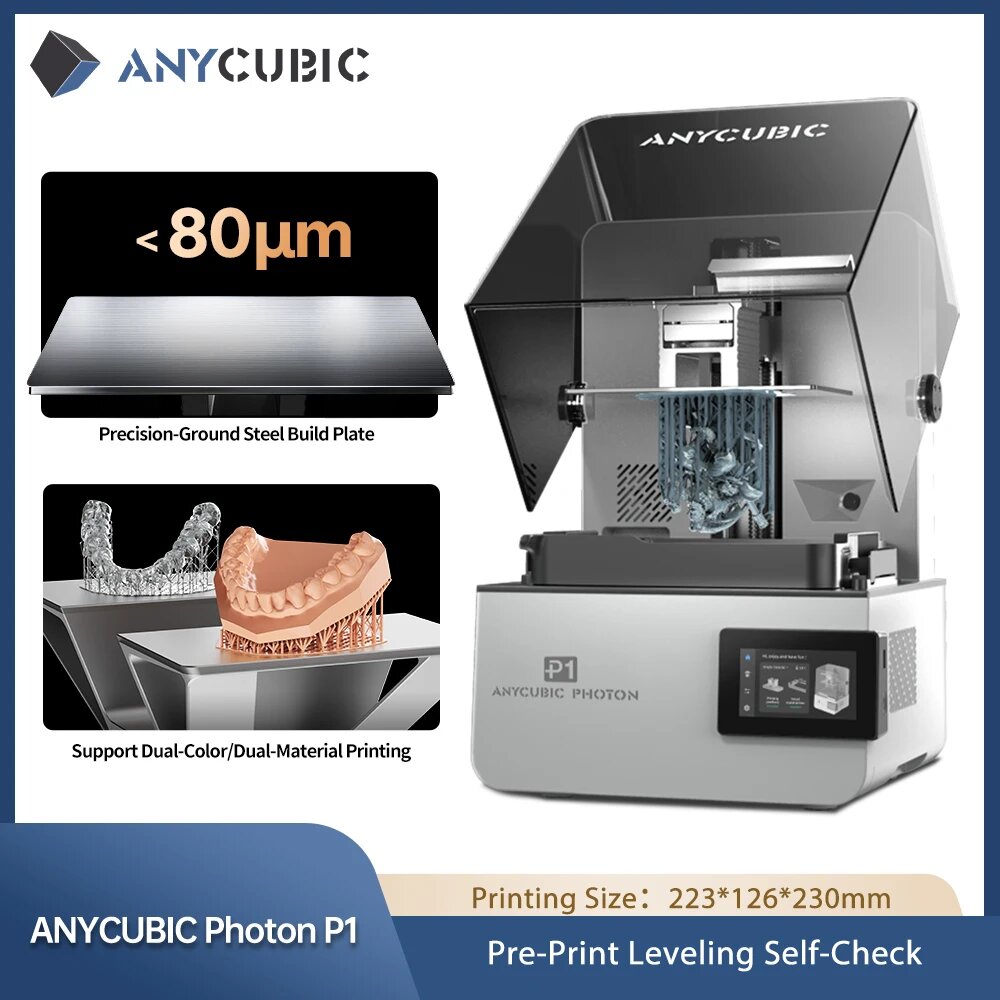 ANYCUBIC DLP SLA LCD смолевой 3D-принтер Photon Mono 2, M5s Pro, 14K Photon Mono M7 Pro, M7, Photon P1, Wash and Cure 3, 3 Plus, Max