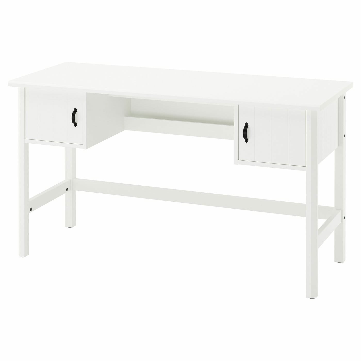 Письменный стол IKEA BRYTNING, белый, 135x53x75 см 506.097.45