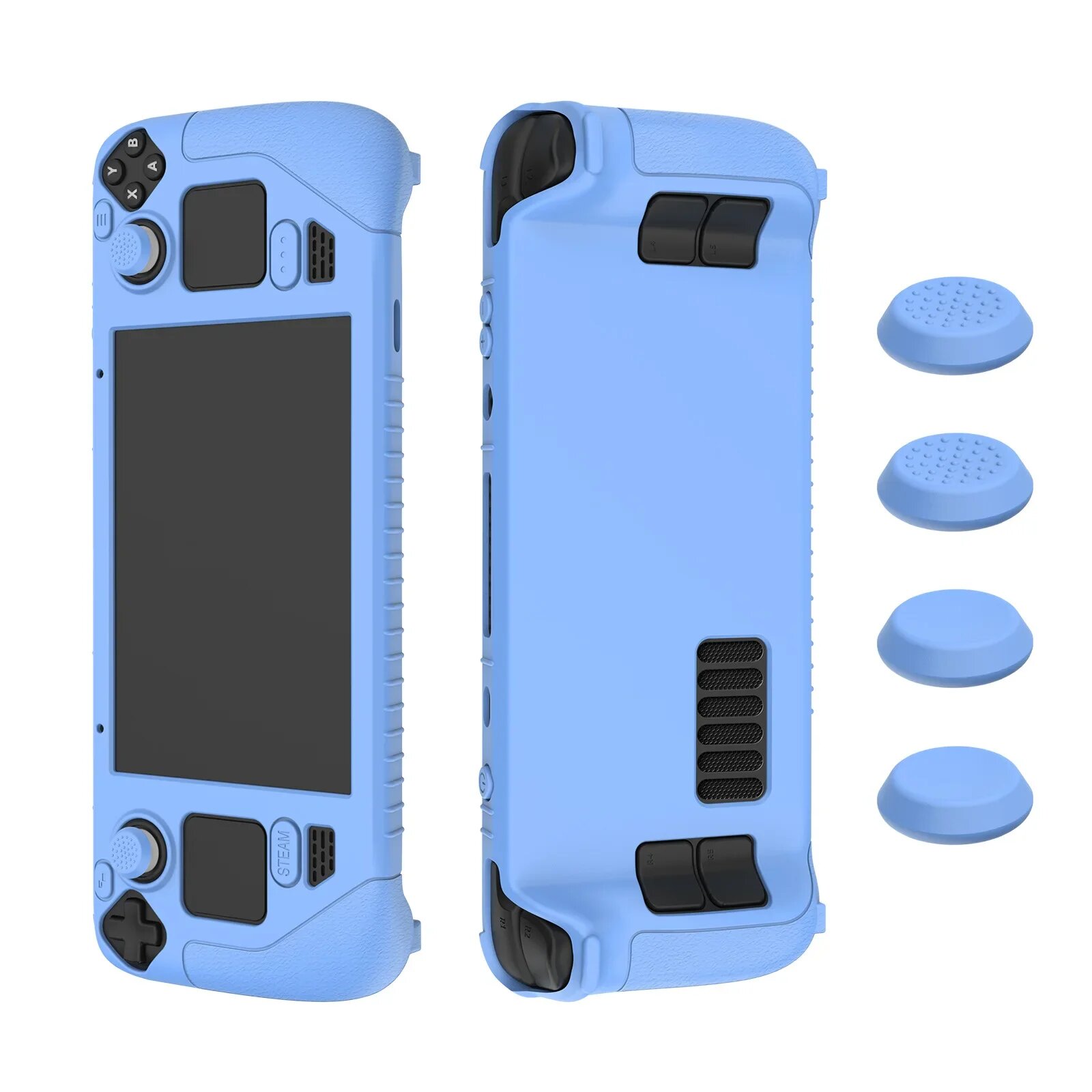 Силиконовый чехол для Steam Deck a set Blue