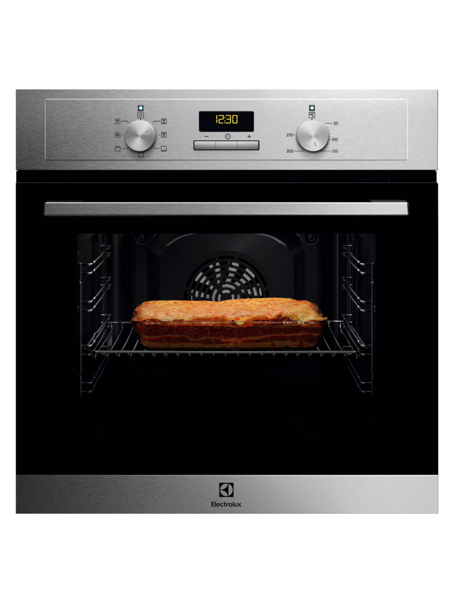 Духовой шкаф электрический Electrolux EOF3H00BX, 65л, 8 программ, нержавеющая сталь