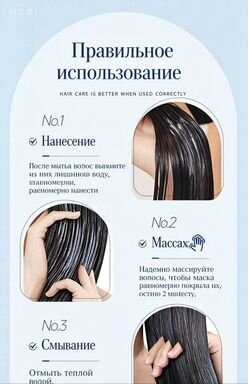 Маска для волос, 180 мл — фото 1