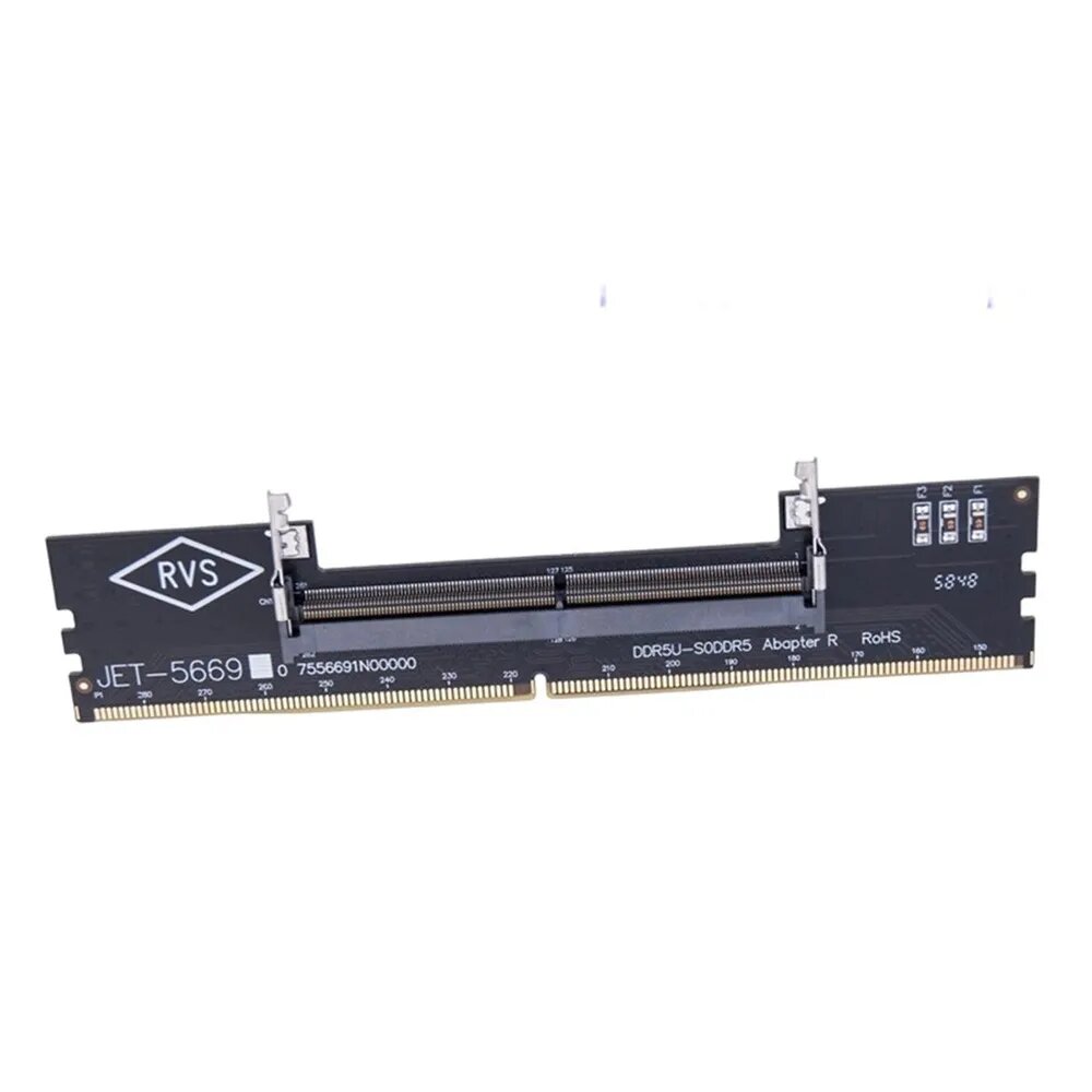 Адаптер памяти DDR5 для ноутбуков и настольных компьютеров, преобразователь SO-DIMM в DIMM.