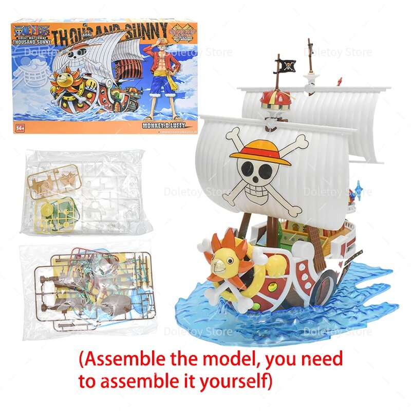 Модель корабля ONE PIECE Луффи из пластика A with Box