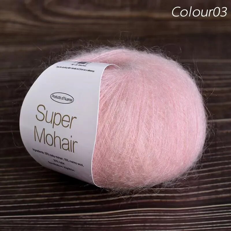 Know EasyxПряжа Super Mohair (детский мо x ер 55%) стандартная классическая модель