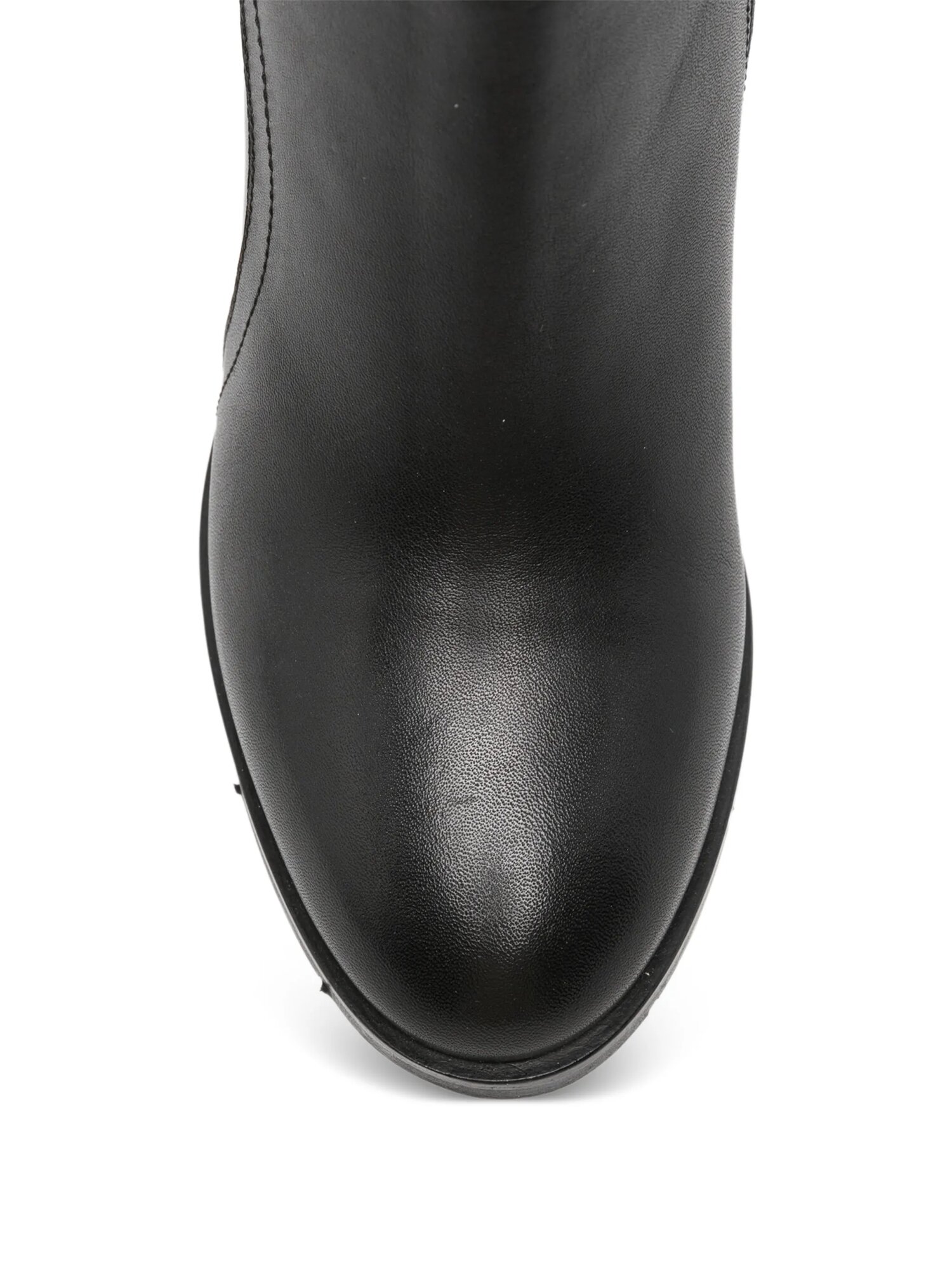 Ботинки SERGIO MORETTI Leather ankle boots, размер 40, черный — фото 1