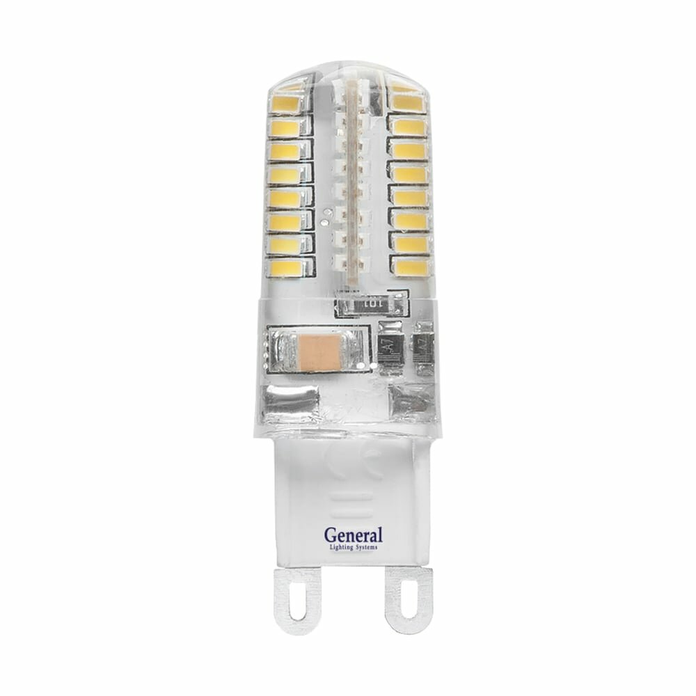Лампа светодиодная General Lighting Systems GLDEN-G9-5-S-220-2700 5/100/500 685039