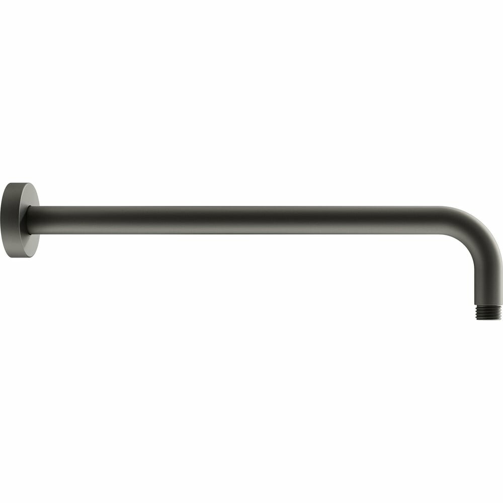 Настенное крепление верхнего душа PLUMBERIA SELECTION SHOWER круглое, 400 мм, черный матовый SAT3130NO
