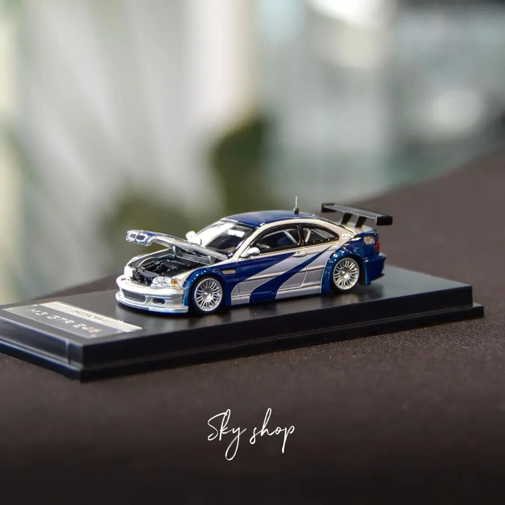 Машинка MJ MODEL 1:64 BMW M3 GTR Need for Speed модельки машин металлические