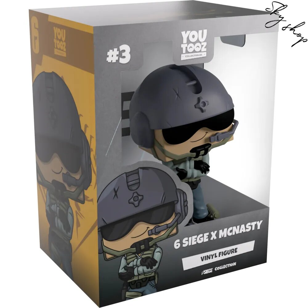 Youtooz фигурка, Six Siege - 6 Siege x Mcnasty, Коллекционные игрушки