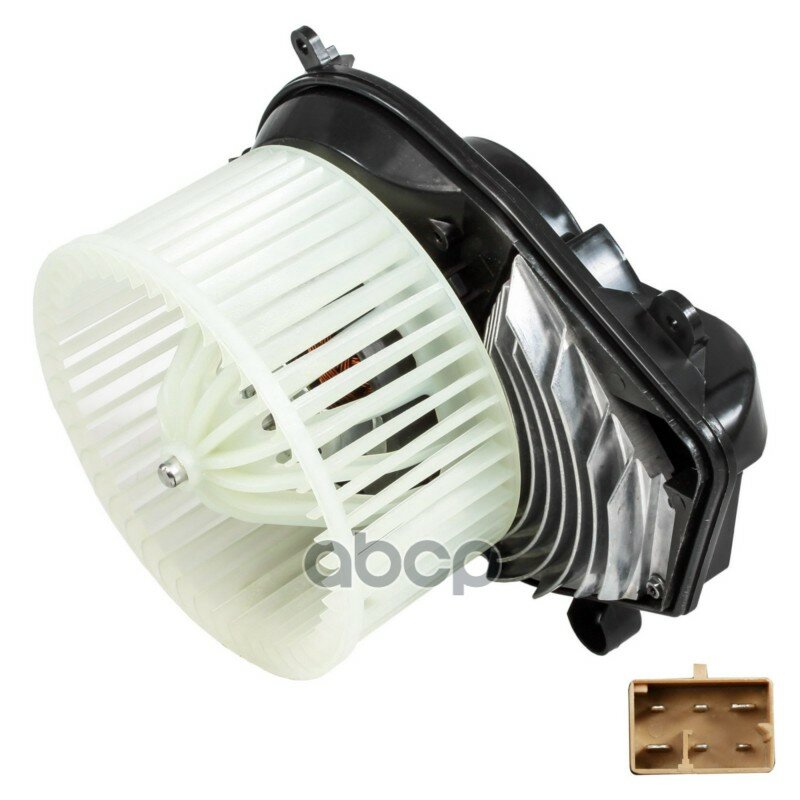 Э/вентилятор отоп. для а/м VW Passat B5 (96-)/Audi A4 B5 (94-) (auto А/С) (LFh 1802) LUZAR арт. lfh-1802