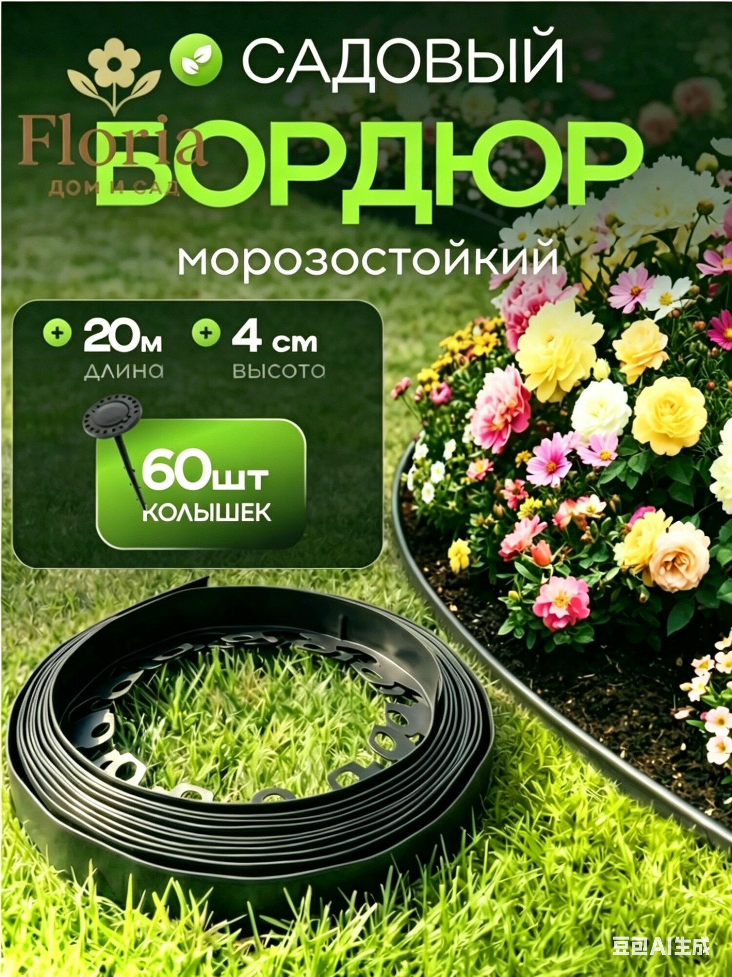 Plaston Бордюр садовый