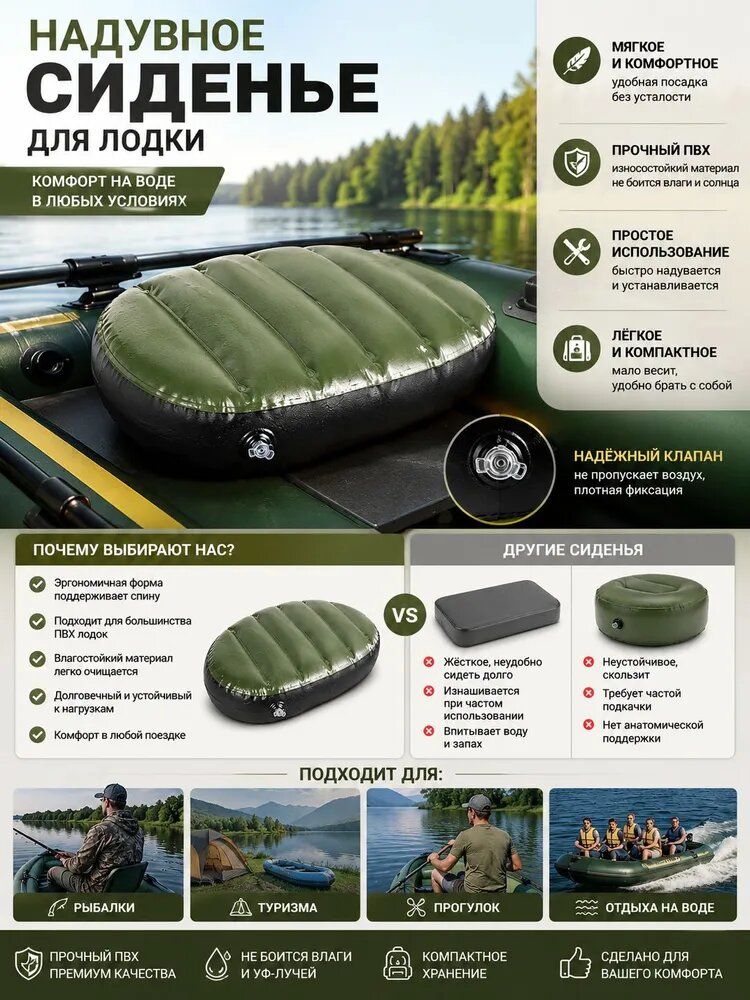 Сиденье для лодки