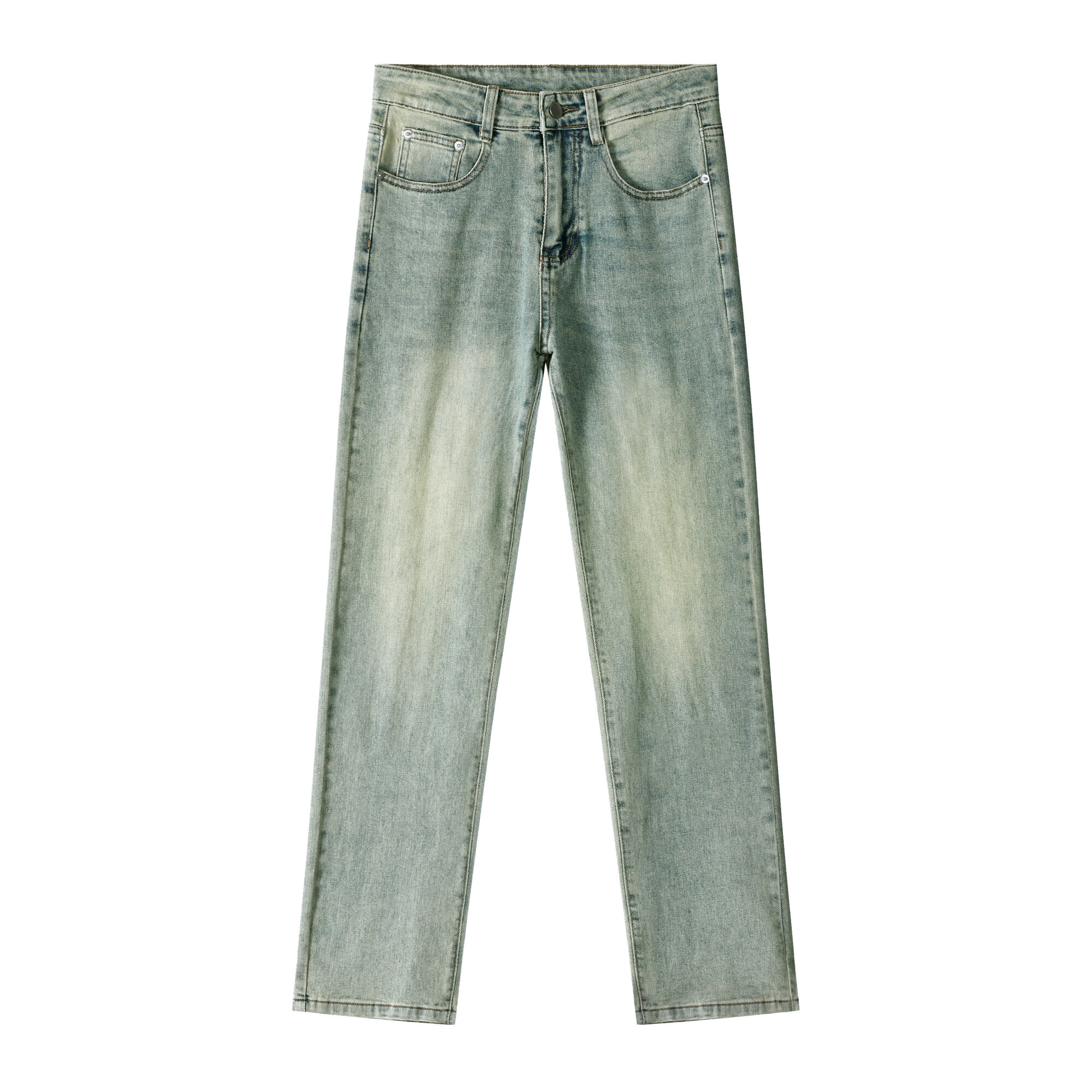 Джинсы трубы Moderate Straight Fit 