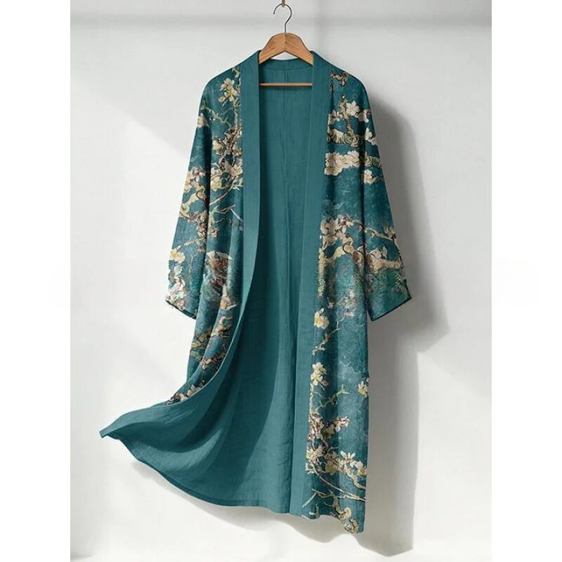 Женское кимоно из полиэстера, цвет kimono