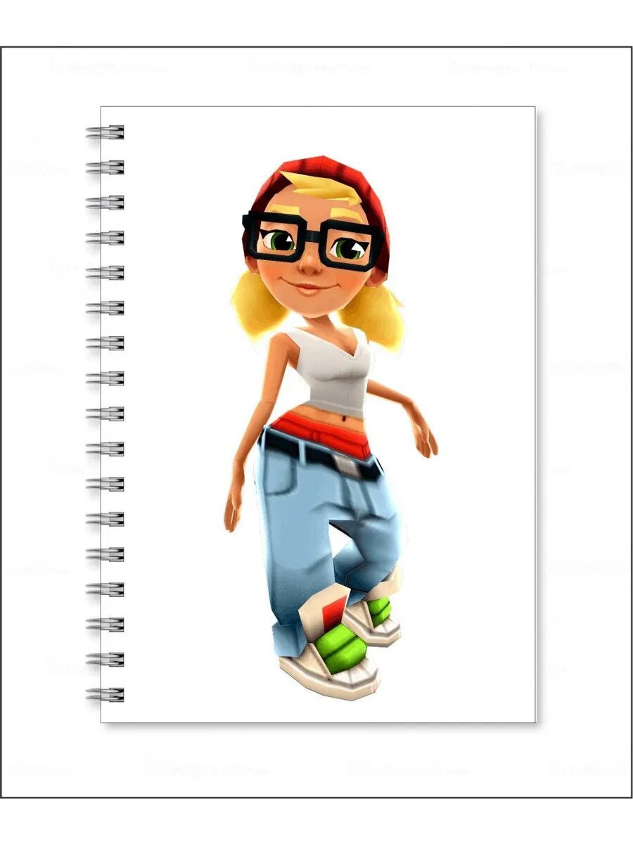 Тетрадь Subway Surfers