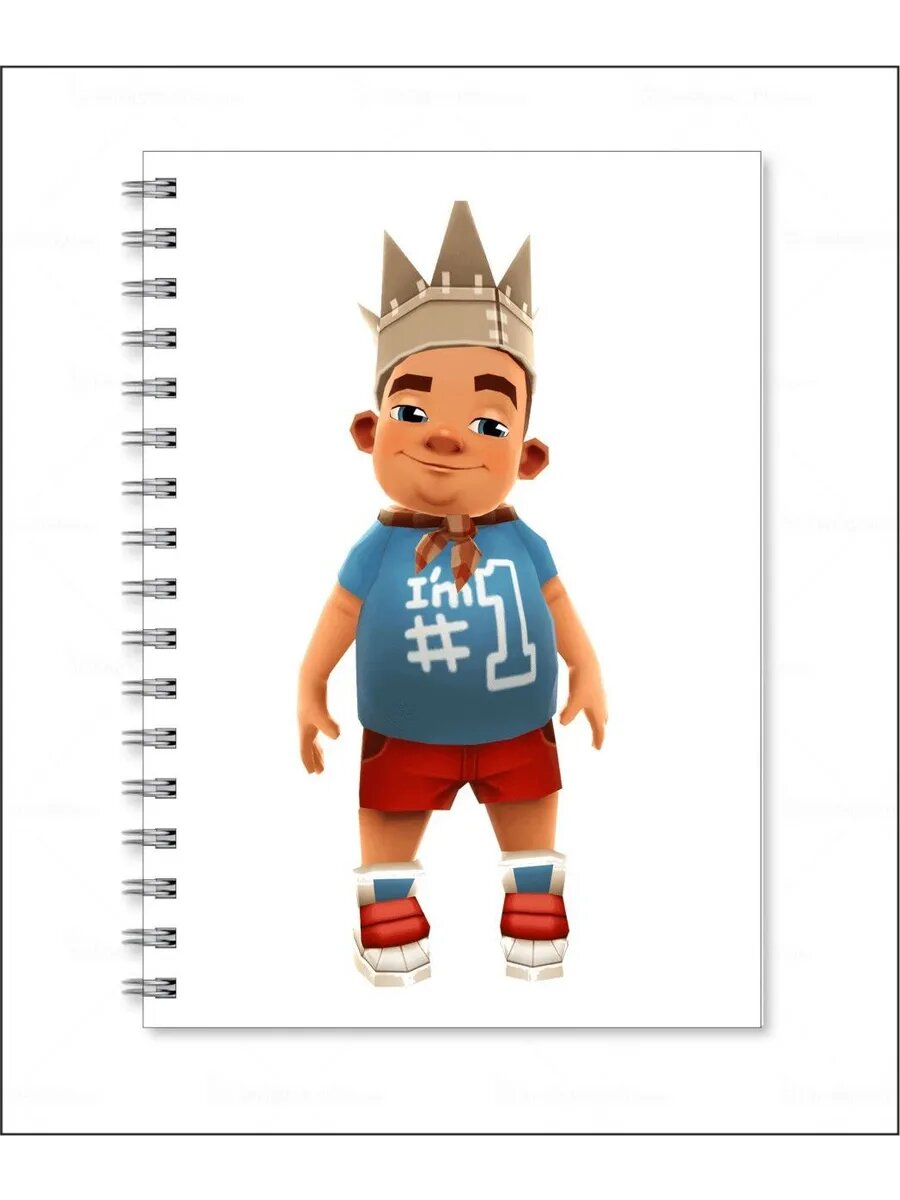 Тетрадь Subway Surfers