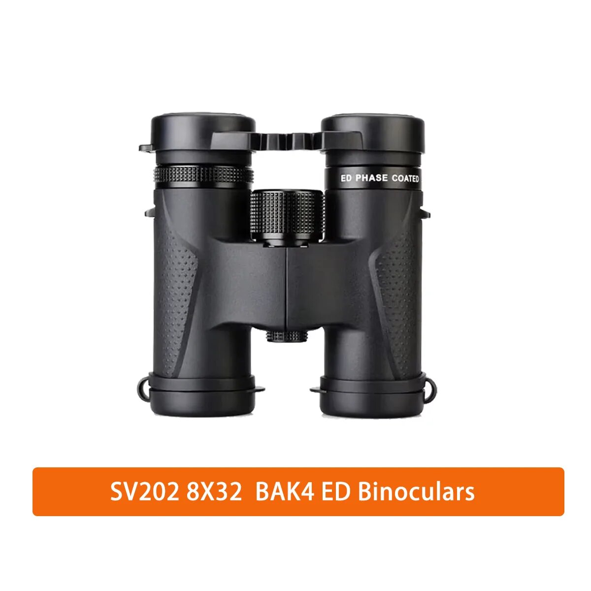 Бинокль Svbony SV202 8X32/8x42/10x42/10X50 ED с корпусом из магниевого сплава IPX7 для дальнего обзора BAK4 для наблюдения за птицами, кемпинга