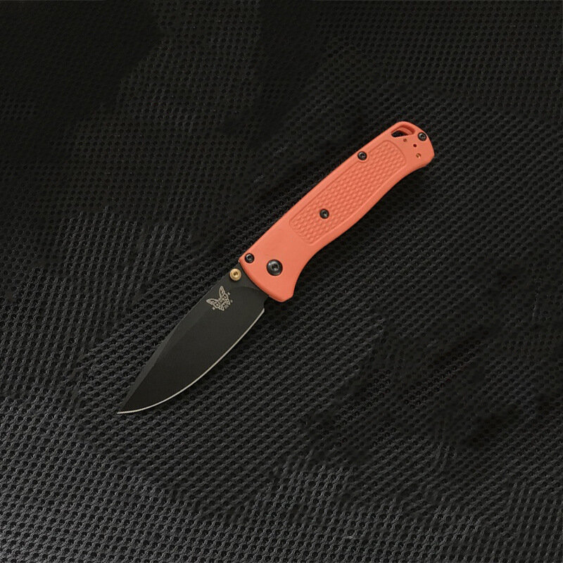 Benchmade535 Компактный складной нож с рукоятью из нейлона со стекловолокном, удобен для ношения в кармане, подходит для отдыха на природе и самозащиты