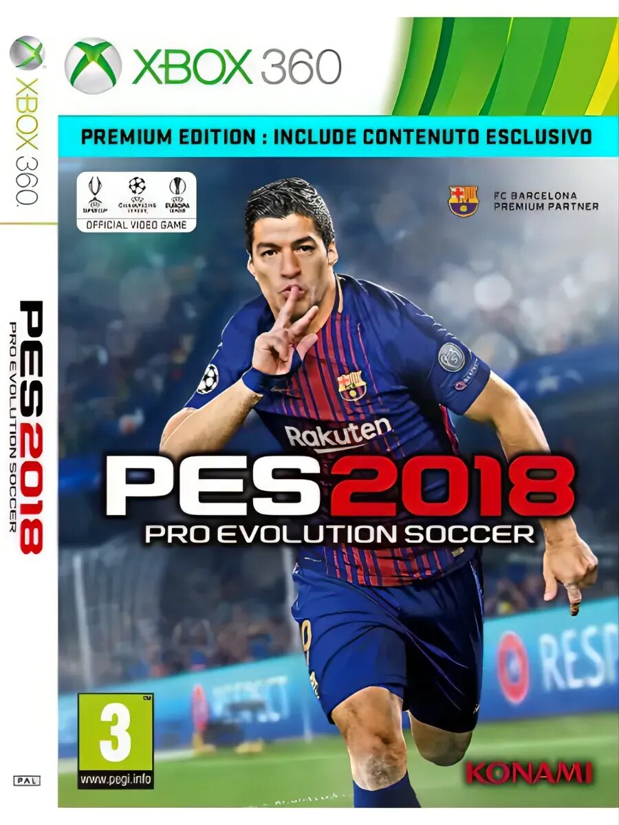 Pro Evolution Soccer - PES 2018 (XBOX360 CHiP)
