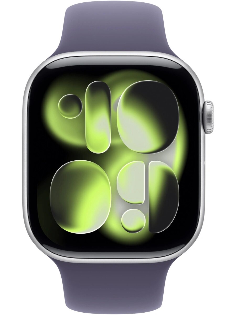 Смарт-часы Apple Watch Series 11 A3333 сереб./фиолет. Sport Band
