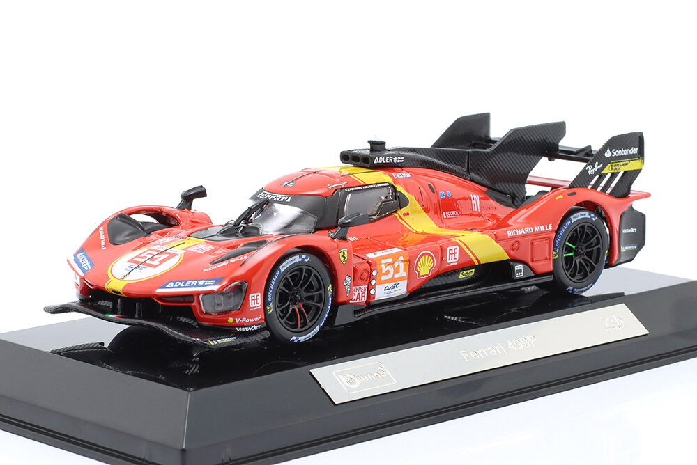 Ferrari 499P winner 24 le mans guidi/calado/giovinazzi 2024 / феррари победитель ле-ман (бокс в комплекте)