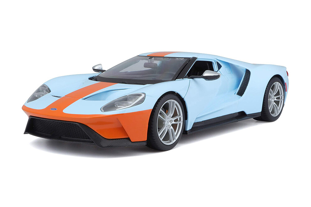 Модель коллекционная MAISTO Ford gt 2019 gulf blue