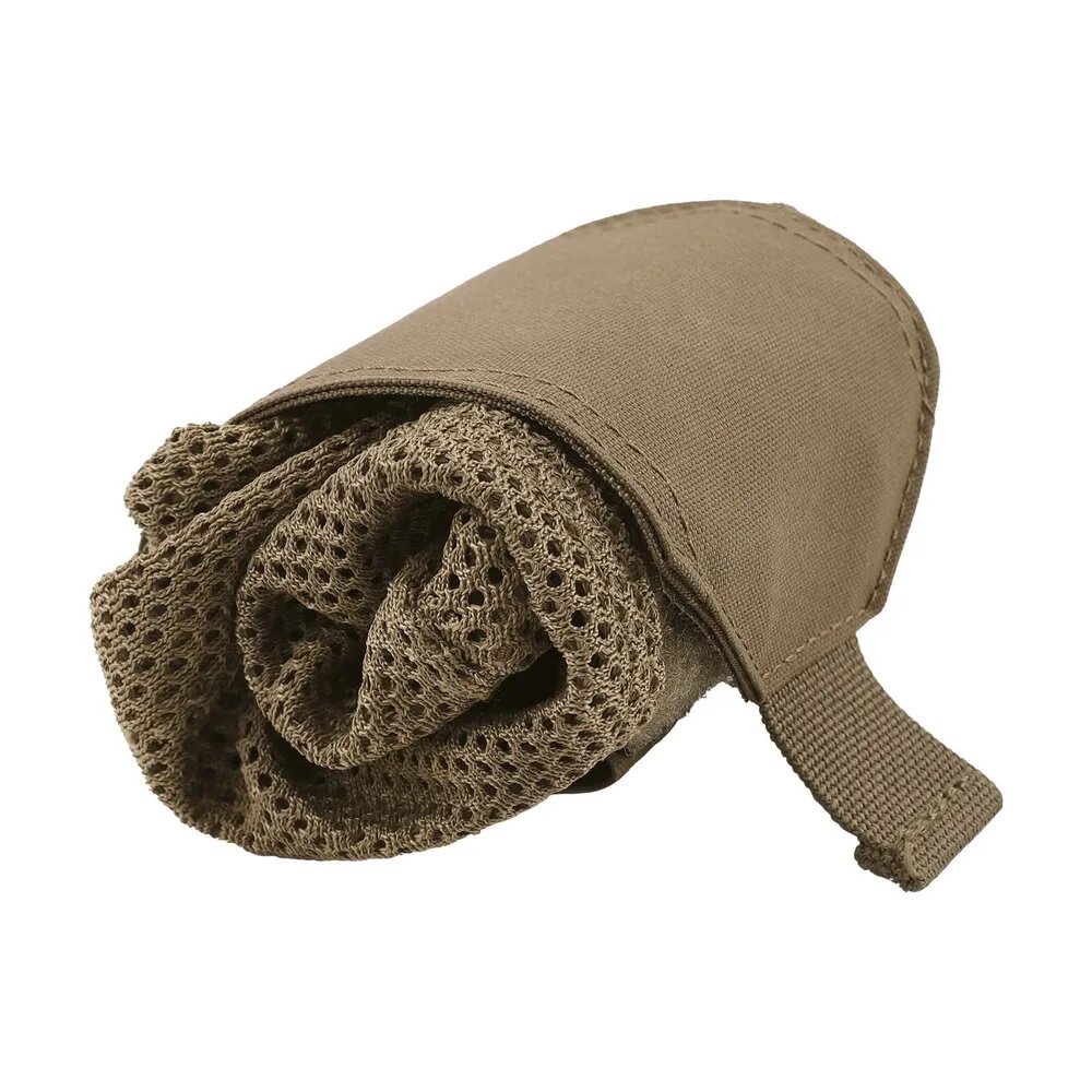 Сумка тактическая Coyote Brown из нейлона 500D, глубина 25 см, подходит для рыбалки и охоты — фото 1
