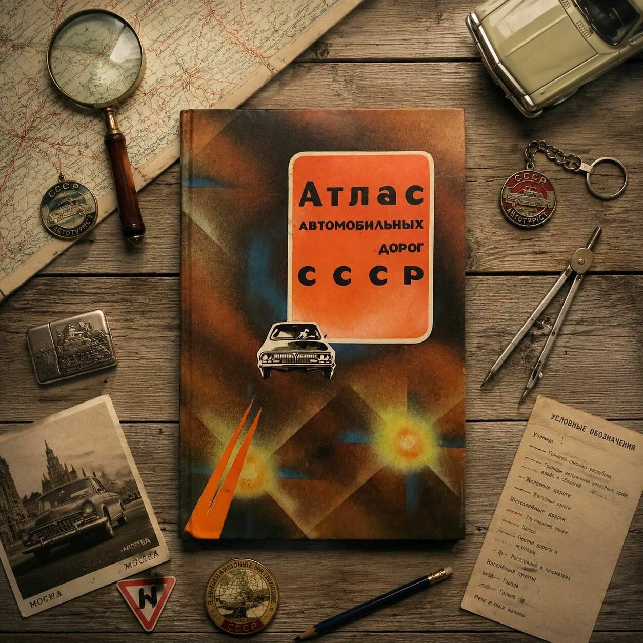 Атлас автомобильных дорог СССР, 1990