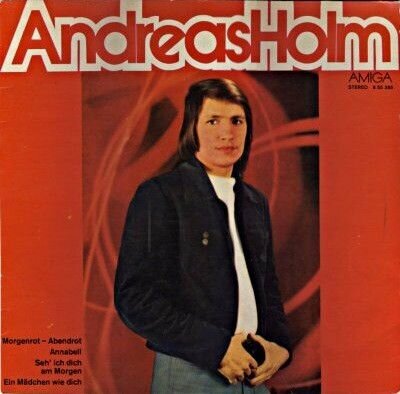 Andreas Holm / Андреас Холм - Wer Einmal Kusst (1LP AMIGA, ГДР 1975, EX/EX)