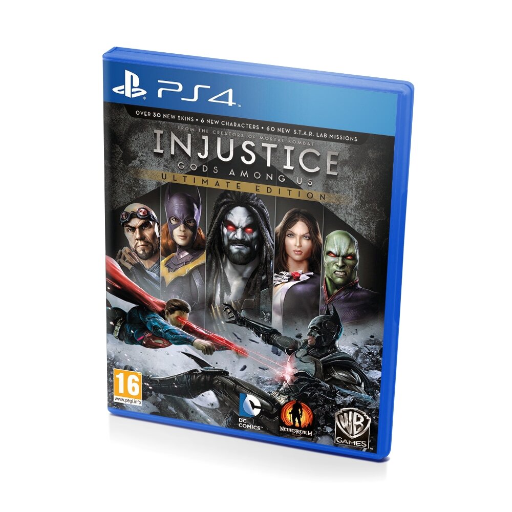 Injustice Gods Among Us - Ultimate Edition [PS4, русские субтитры]