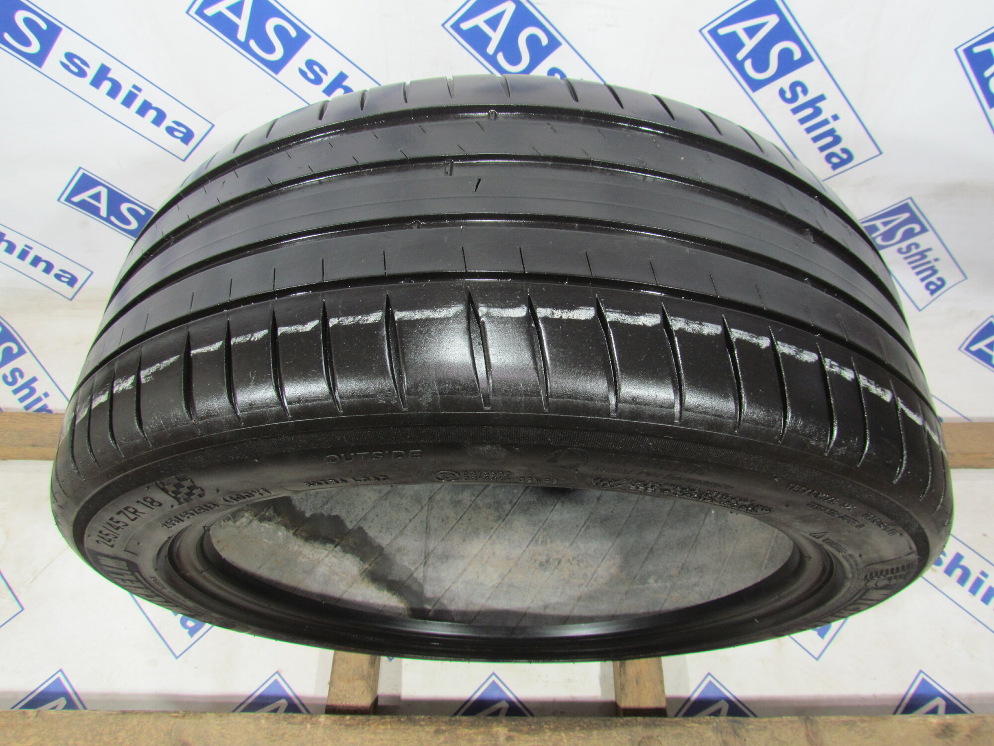 Michelin Pilot Sport 4 245 45 R18 летние БУ шины 20-35% износ , артикул 0029427