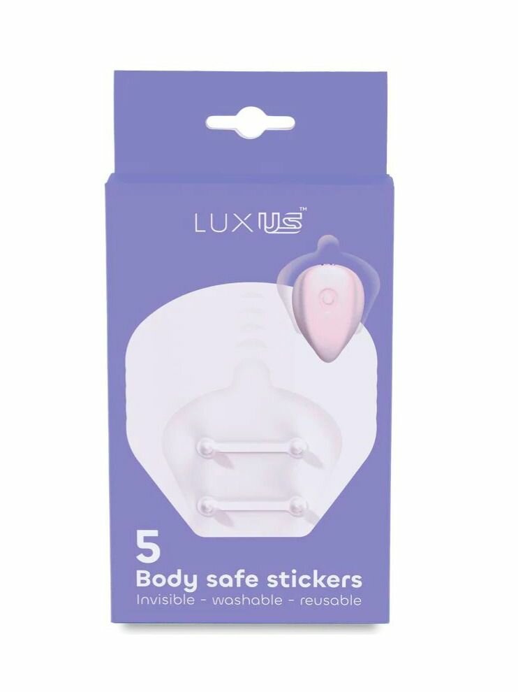 Крепления Kiiroo "Luxus Stickers", для вибратора LuxHer, 5 штук