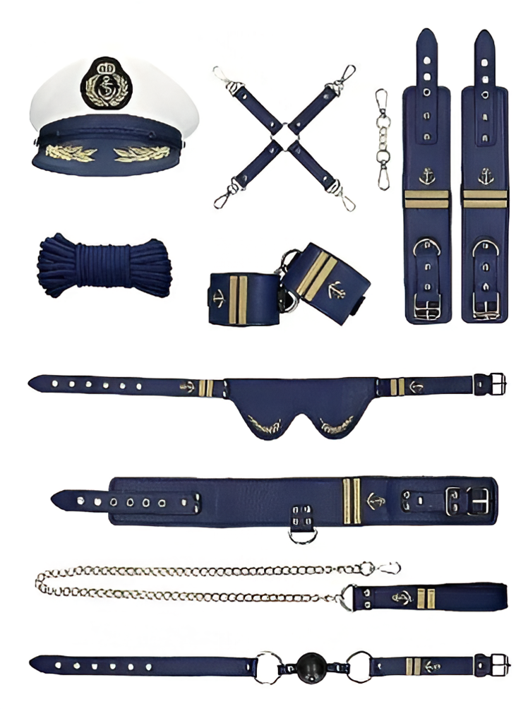 Набор матроса Shots Media Sailor Bondage Set, для БДСМ, полиуретан, 1200 г