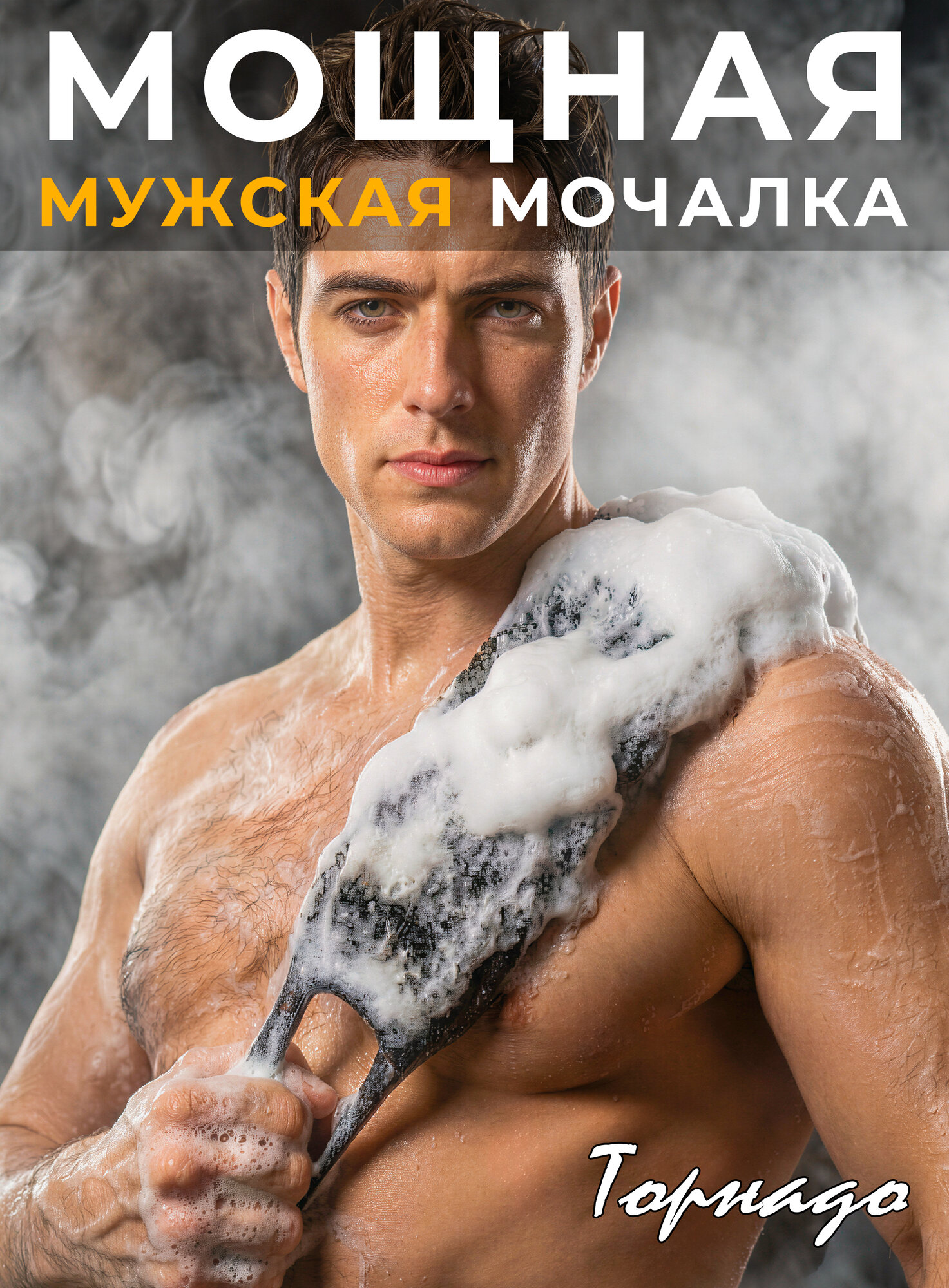 Мочалка для тела "TORNADO" — фото 1