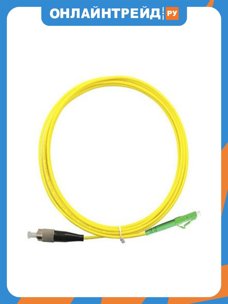 Патч-корд оптический Toplan , симплексный, FC/UPC-LC/APC, SM 9/125, 0,5 м, LSZH