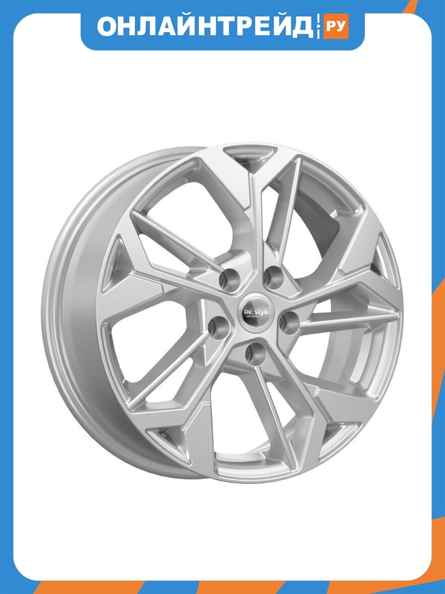 Диск K&k КС1062 6.5x17/5x114.3 D64.1 ET40 сильвер