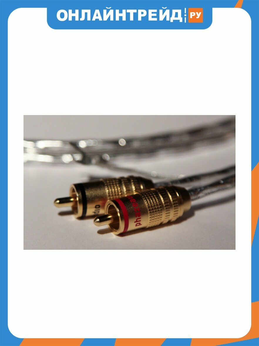 Кабель межблочный Phaze Audio Phono ICC RCA - 1,0 м