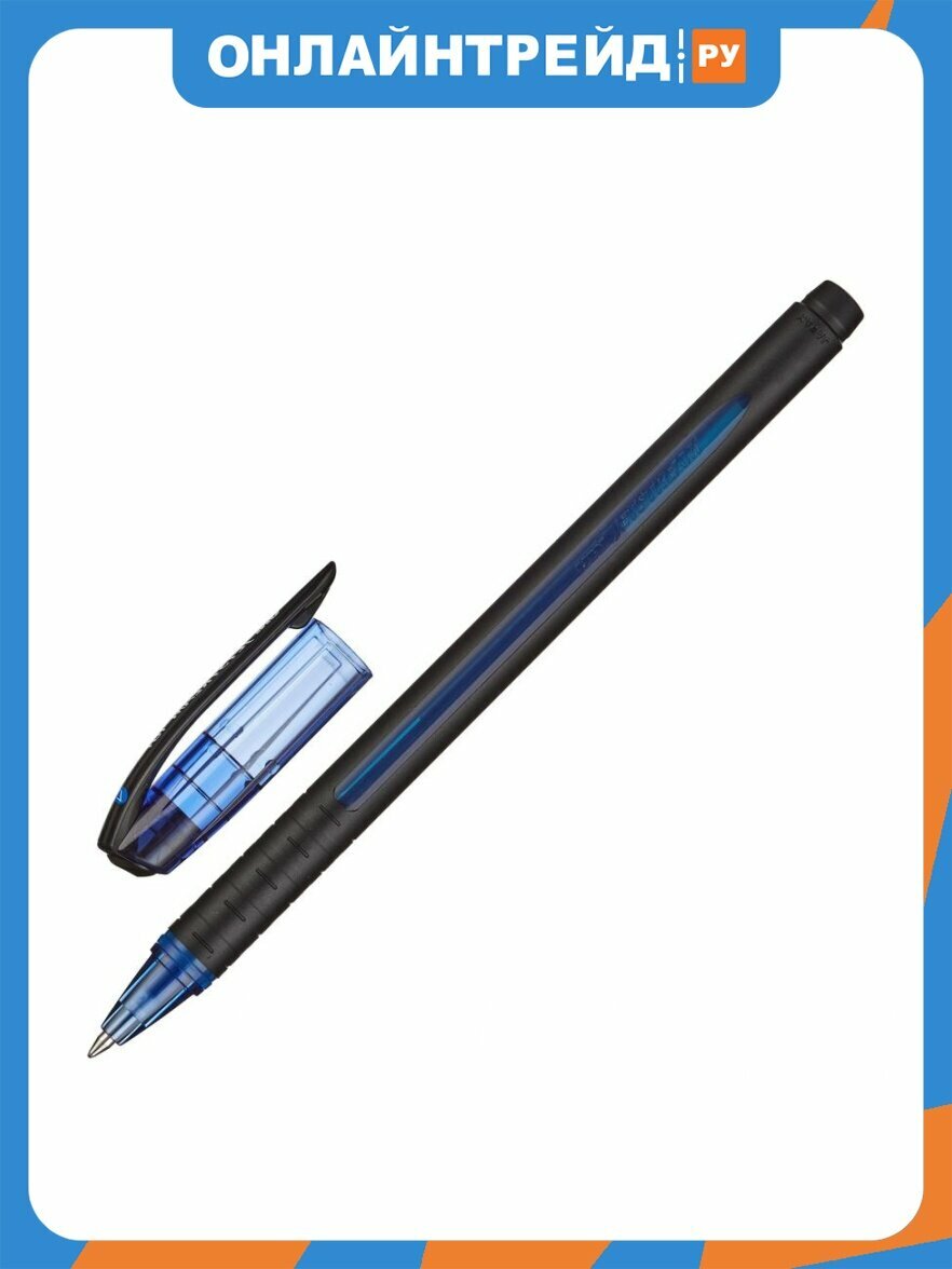 Ручка шариковая Uni "Jetstream SX-101", синяя, 0,7мм, грип