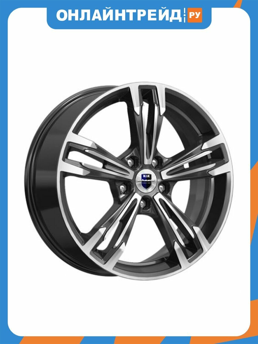 Диск K&k Karrera Light 7x18/5x108 D59.6 ET41 алмаз чёрный