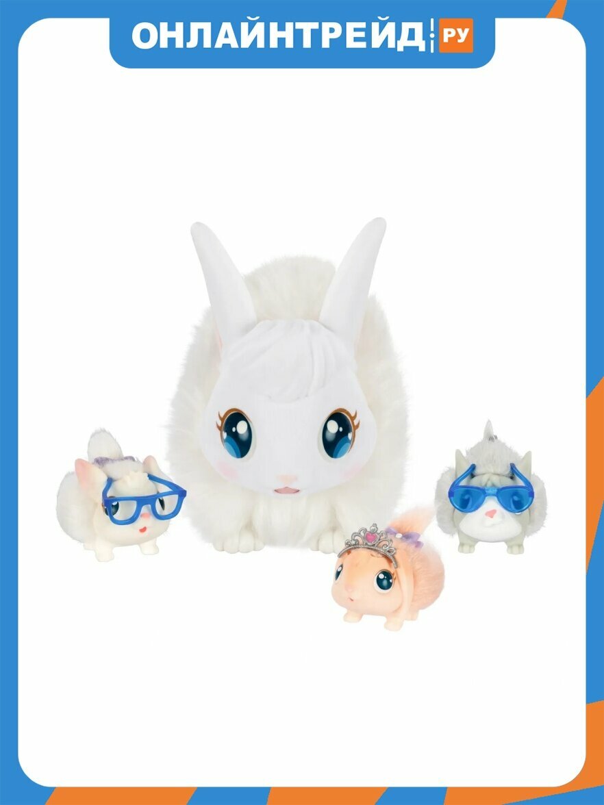 Интерактивная игрушка Moose (llp+wp) 26593 Зайка становится мамой