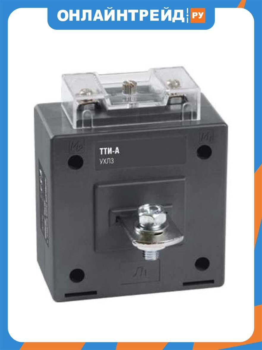 Трансформатор тока Iek ТТИ-А 100/5А кл. точн. 0.5 5В. А, ITT10-2-05-0100